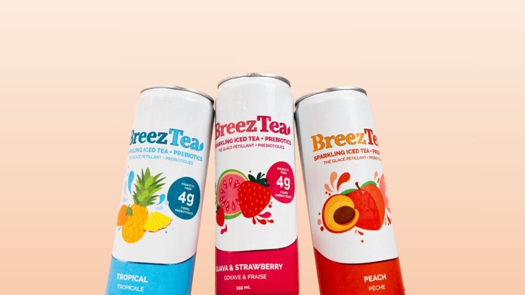 BreezTea | Sparkling Ice Tea with Prebiotics